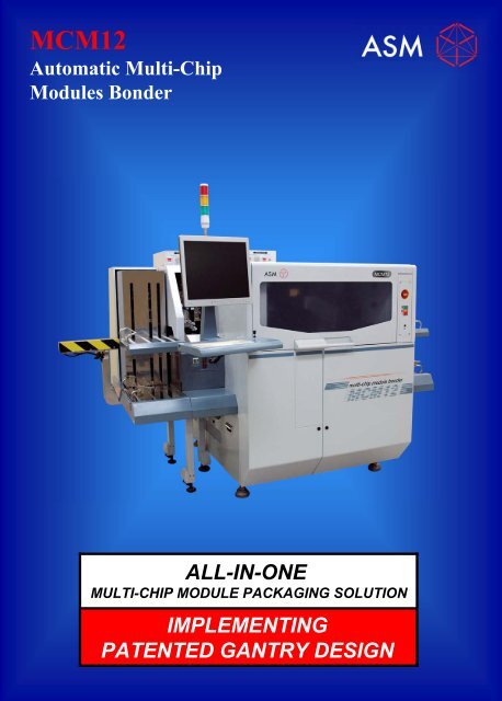 Datasheet MCM 12 - at ASM Assembly Systems