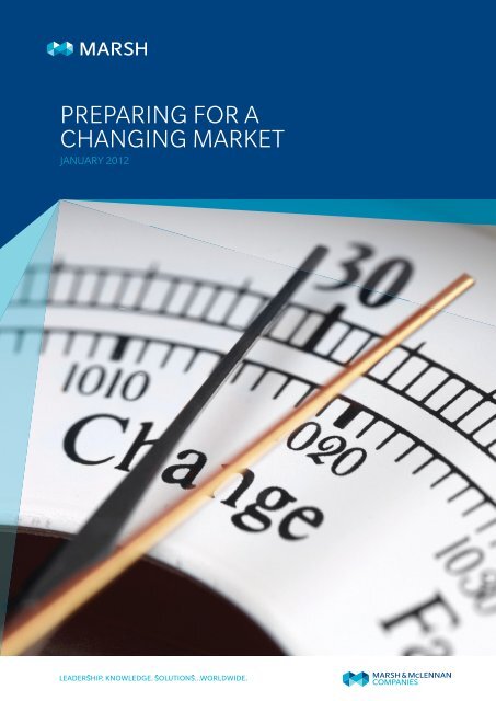 preparing for a changing Market