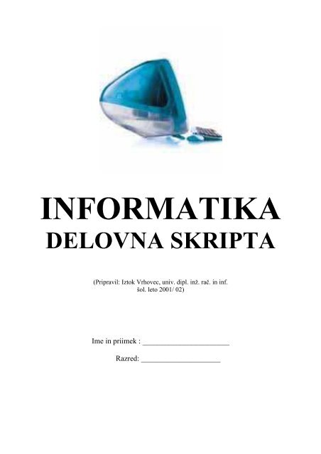informatika delovna skripta
