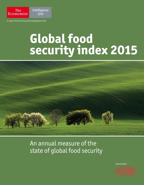 Global food security index 2015