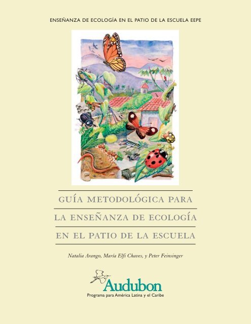 guía metodológica para la enseñanza de ecología en el patio de la escuela