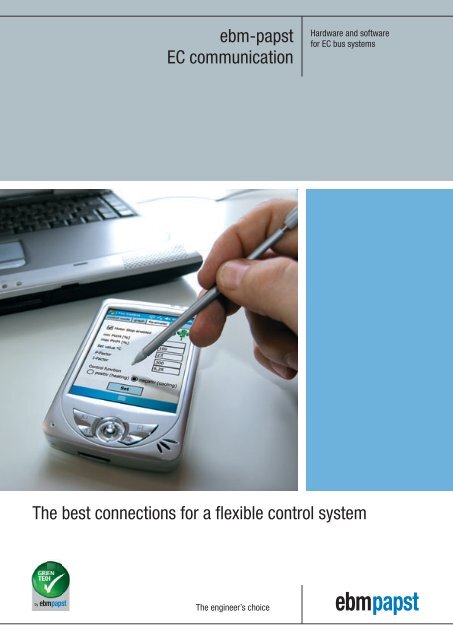 ebm-papst EC communication The best connections for a flexible control ...