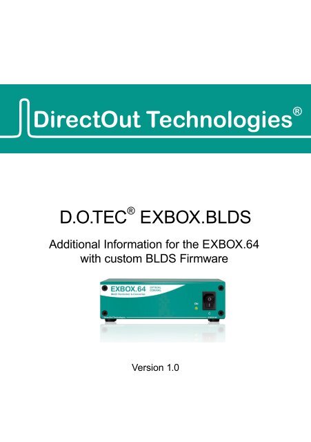 DirectOut Technologies