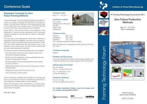 Forming Technology Forum