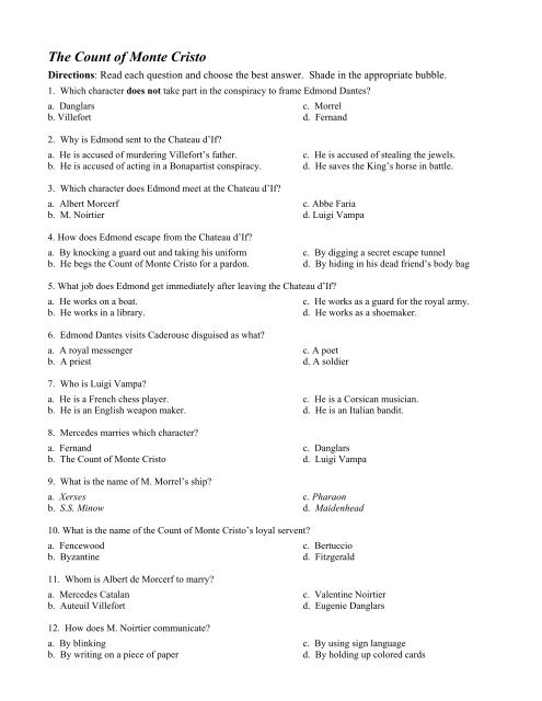 The Count of Monte Cristo