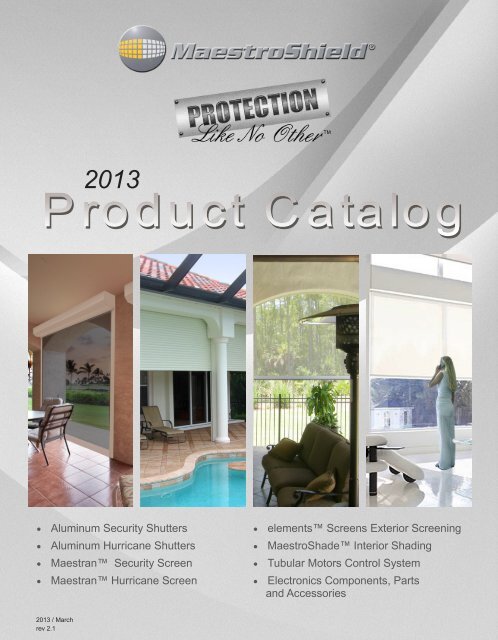 Product Catalog - Maestroshield