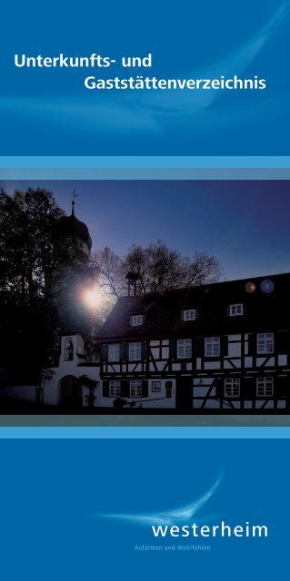 Hotel- und Gaststättenverzeichnis