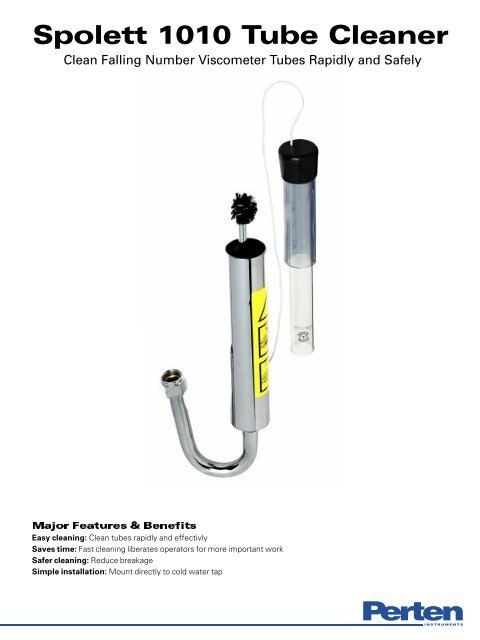 Spolett 1010 Tube Cleaner