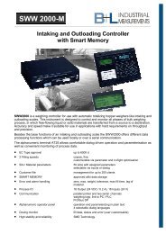 Automatic Scale Controller SWA 2000-C