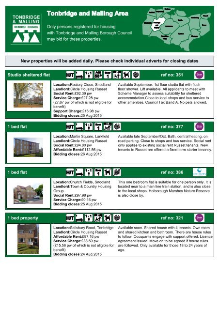 Issue 137 - Bids for properties in this issue must ... - Kent Homechoice