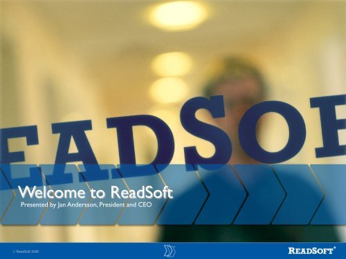 Welcome to ReadSoft