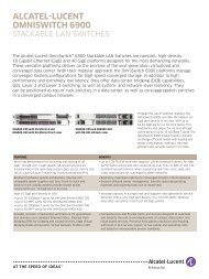 Alcatel-Lucent OmniSwitch 6250