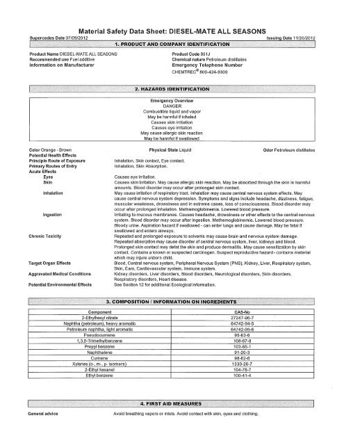 Diesel Mate All Seasons - Midwest Caissons Inc.