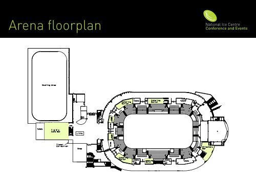 Arena floorplan