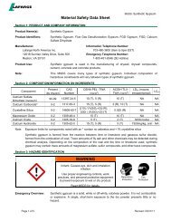 Hydrated Lime - MSDS English - Lafarge