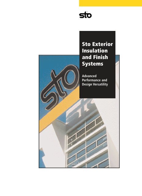 Sto Exterior Insulation and Finish Systems