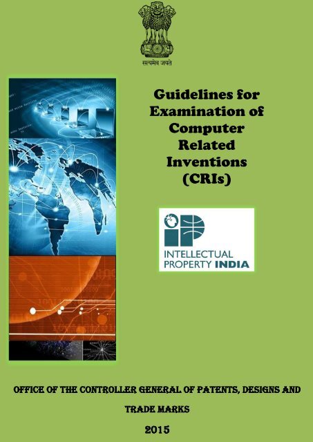 Guidelines for Examination of Computer Related Inventions (CRIs)