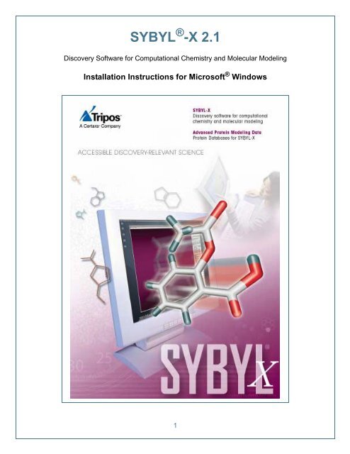 SYBYL -X 2.1 - Certara