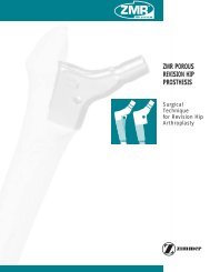 VERSYS HERITAGE PRIMARY HIP PROSTHESIS