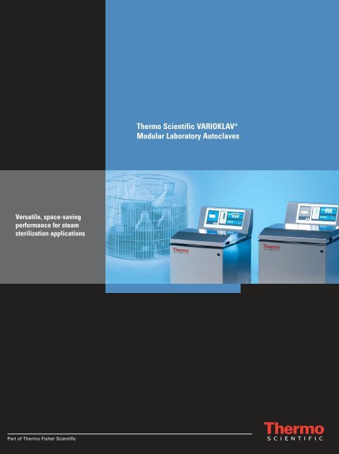 Thermo Scientific VARIOKLAV Modular Laboratory Autoclaves