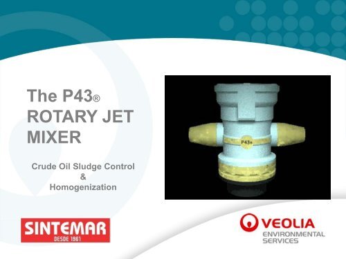 The P43® ROTARY JET MIXER