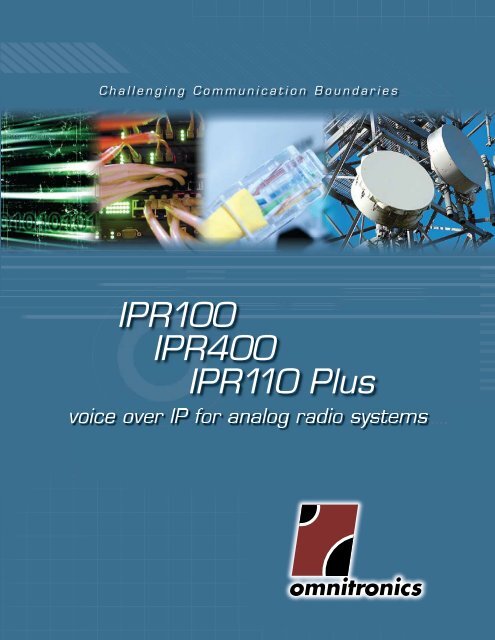 IPR400 IPR110 Plus