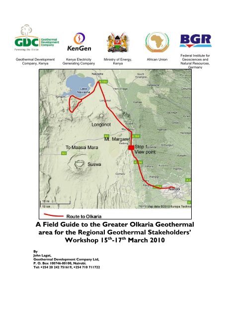 THE GREATER OLKARIA GEOTHERMAL FIELD - African Union