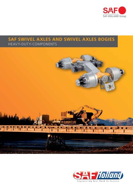 SAF SWIVEL AXLES AND SWIVEL AXLES BOGIES