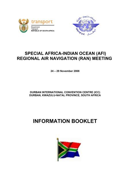 (afi) regional air navigation (ran) - ICAO