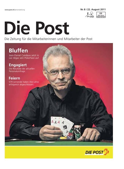 «Die Post» - Personalzeitung - Die Schweizerische Post