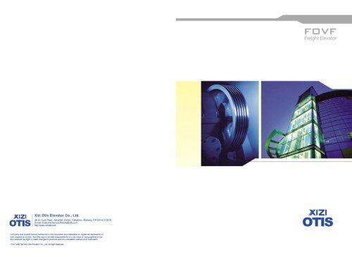FO-VF Brochure - Otis Elevator Company