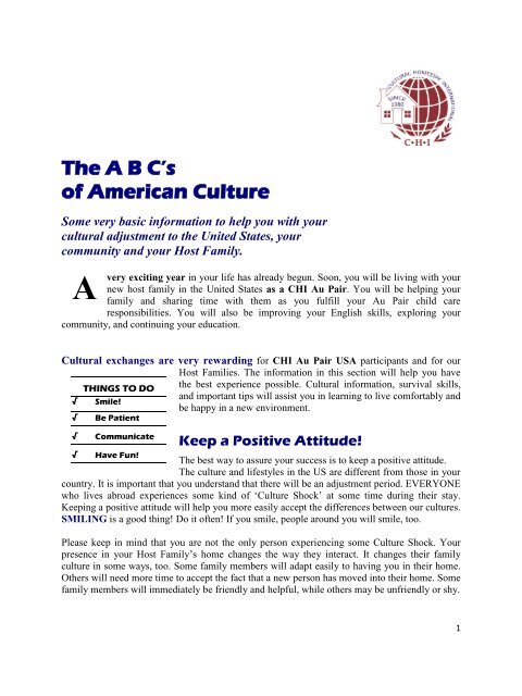 ABC's American Culture