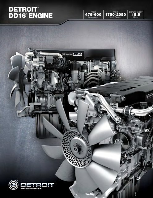 DETROIT DD16 ENGINE