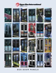 Bus door systems - Vapor Bus International