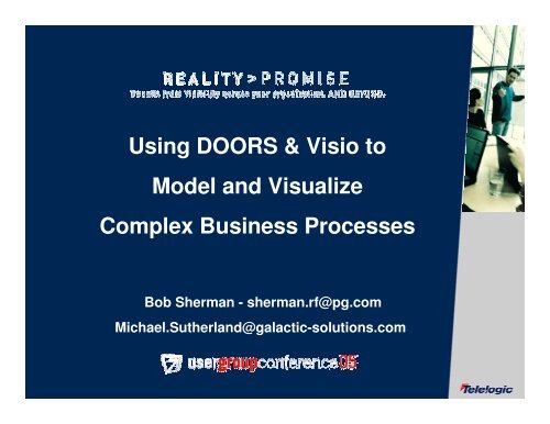 Model and Visualize Complex Business Processes