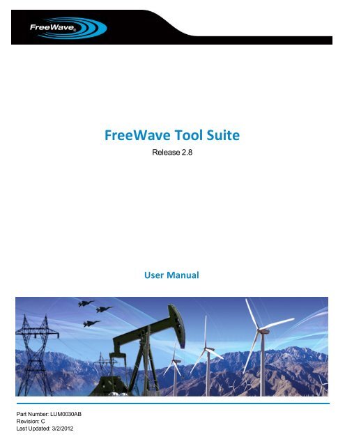 FreeWave Tool Suite