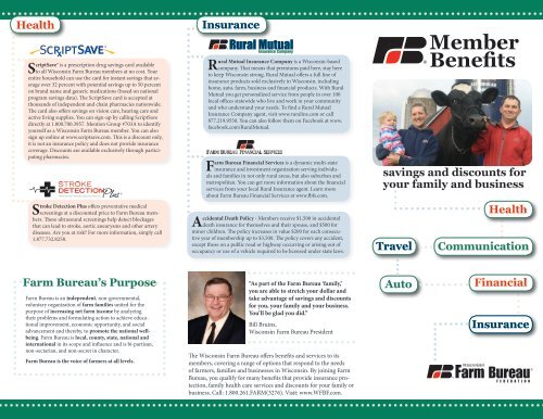 Member Benefits - Wisconsin Farm Bureau Federation