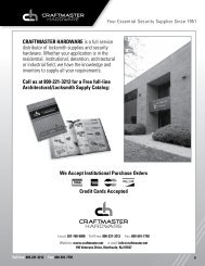 PARACENTRIC CYLINDER PARACENTRIC KEY - Southern Folger