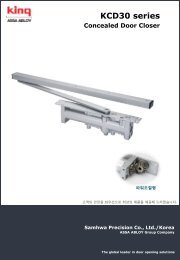 Installation Instructions - King Door Closers
