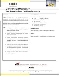 CHRYSO Fluid Optima 100