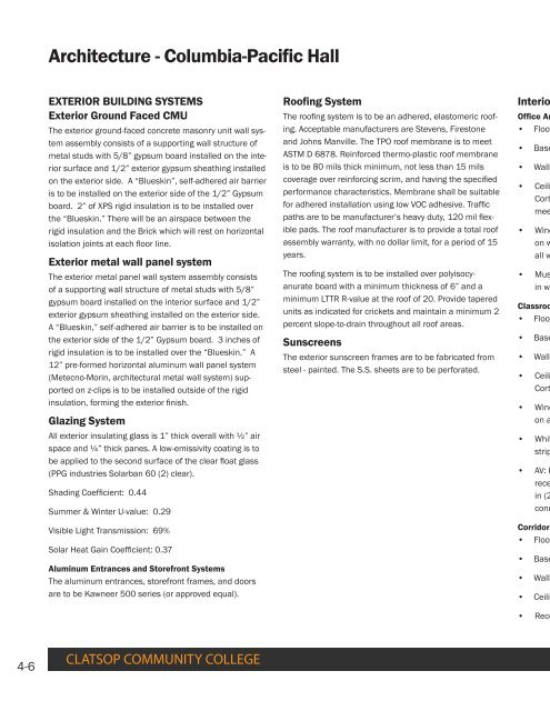 Architecture - Columbia-P