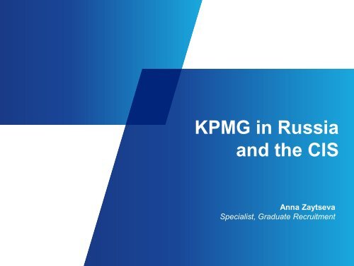 KPMG in Russia and the CIS