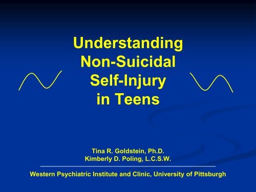 Non-Suicidal Self-Injury in Teens