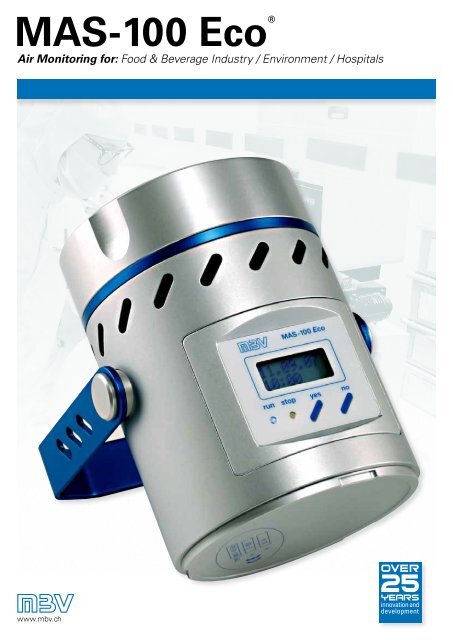 MAS-100 Eco - Microbiological Air Sampler