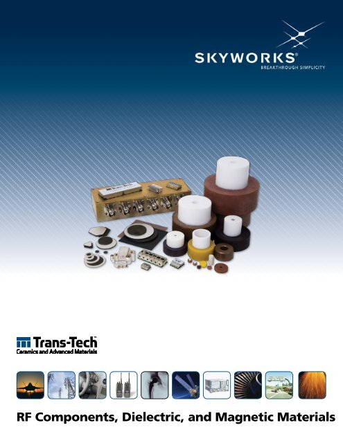 RF Components Dielectric and Magnetic Materials