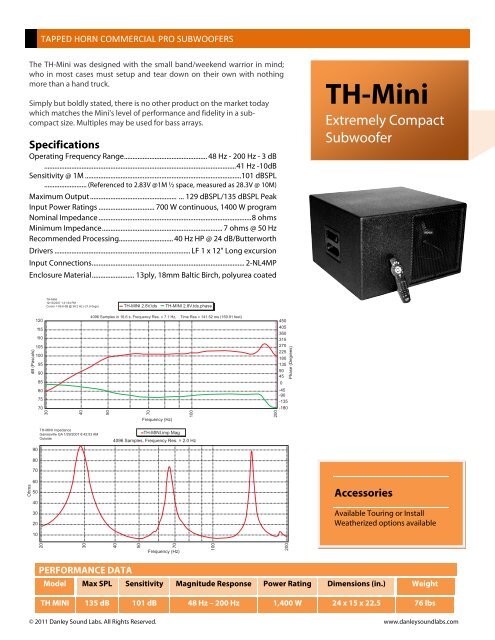 TH-Mini - Danley Sounds Labs