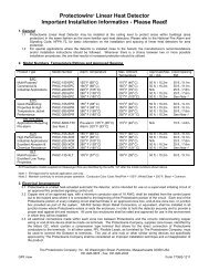 Protectowire Linear Heat Detector