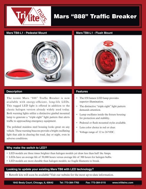 Mars “888” Traffic Breaker