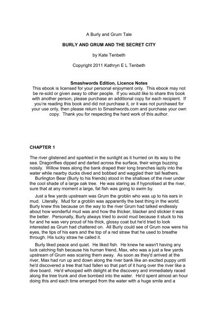 Burly-and-Grum-The-Secret-City - Free Kids Books