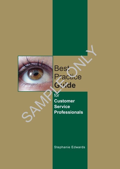 Best Practice Guide for Customer Service Professionals E-Book ...